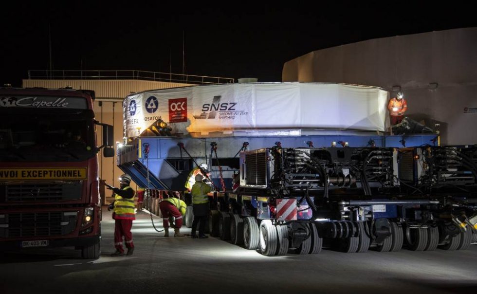 Passage du convoi exceptionnel ITER - La Fare les Oliviers