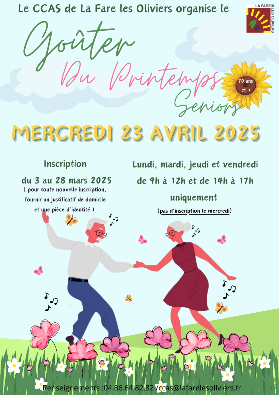 Le CCAS organise une goûter de printemps pour les seniors ! - La Fare ...